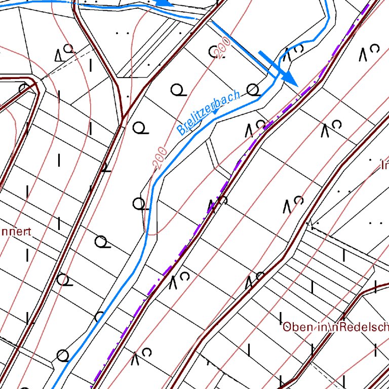 Wintrich 2 (1:5,000) Map by Landesamt fur Vermessung und ...