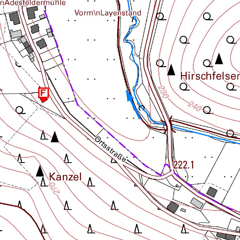 Wintrich 1 (1:5,000) Map by Landesamt fur Vermessung und ...