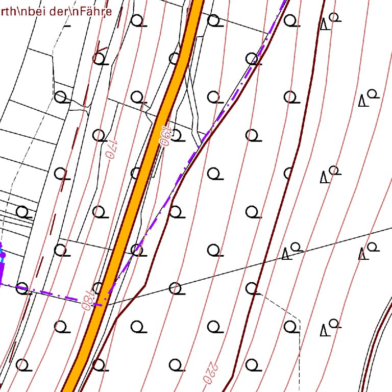 Langsur 2 (1:5,000) Map by Landesamt fur Vermessung und ...