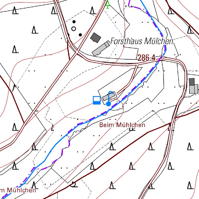 Zemmer 7 (1:5,000) Map by Landesamt fur Vermessung und ...