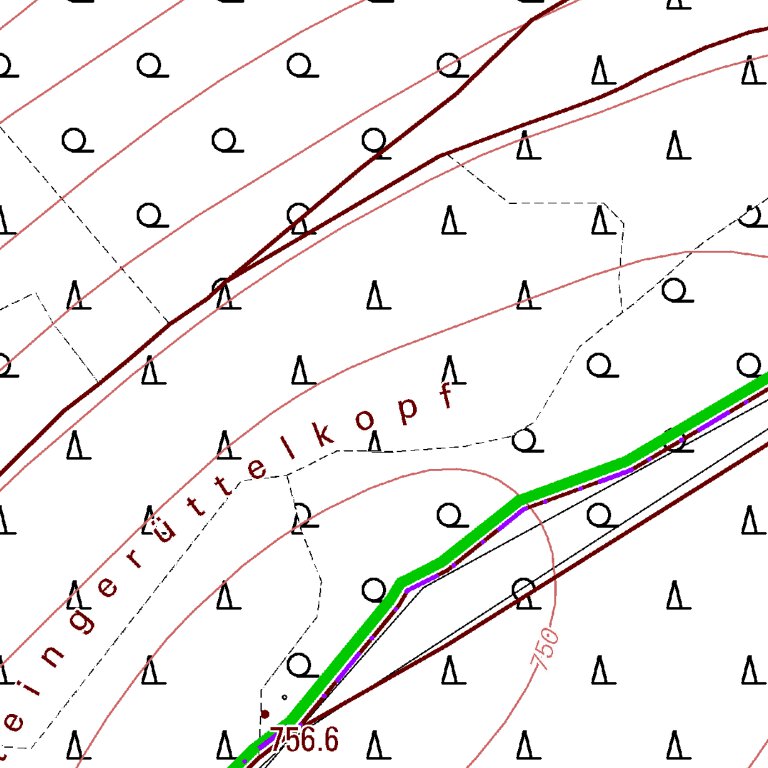 Morbach 19 (1:5,000) Map by Landesamt fur Vermessung und ...