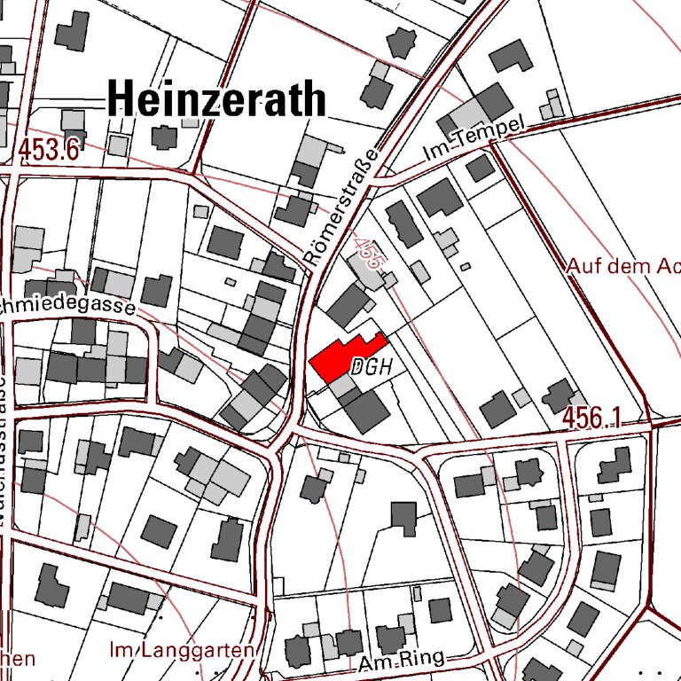 Morbach 16 (1:5,000) Map by Landesamt fur Vermessung und ...