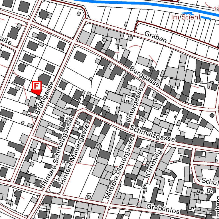 Gau-Bickelheim 1 (1:5,000) Map by Landesamt fur Vermessung und ...
