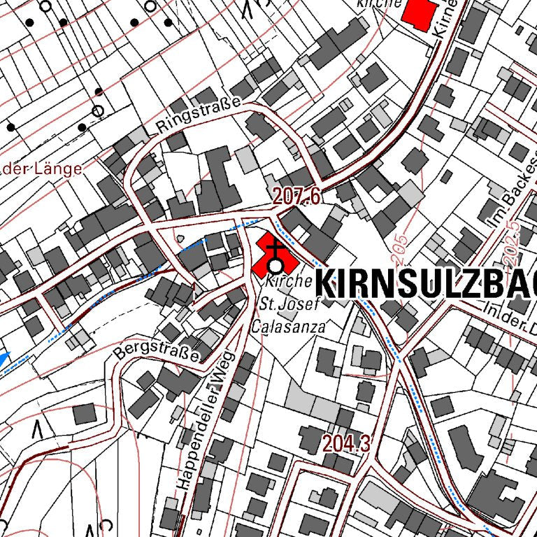 Kirn 3 (1:5,000) Map by Landesamt fur Vermessung und ...