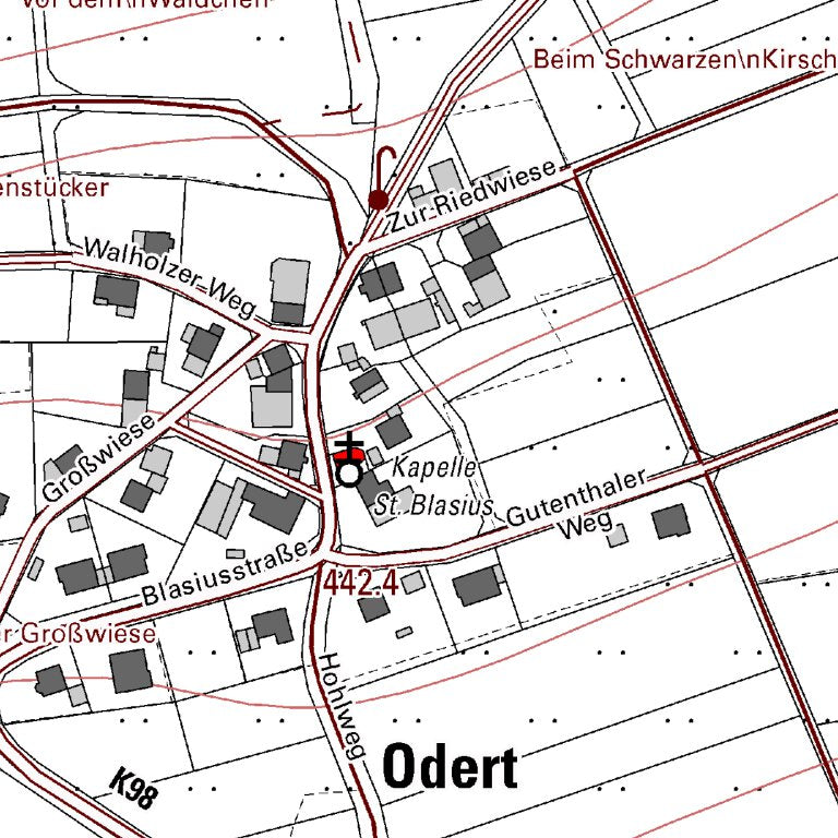 Morbach 2 (1:5,000) Map by Landesamt fur Vermessung und ...