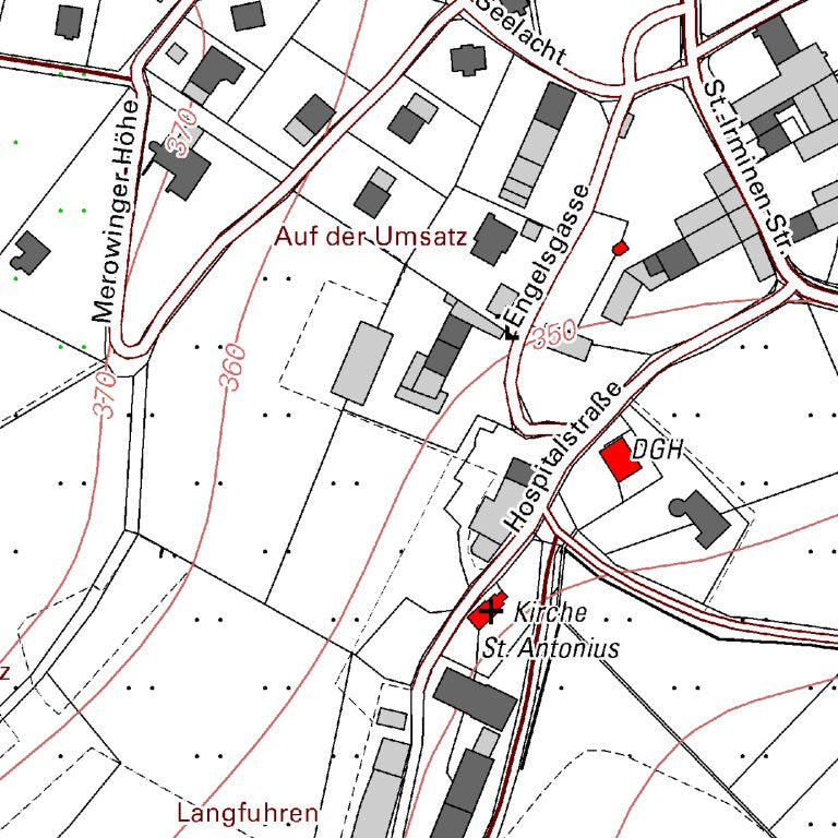 Ralingen 6 (1:5,000) Map by Landesamt fur Vermessung und ...