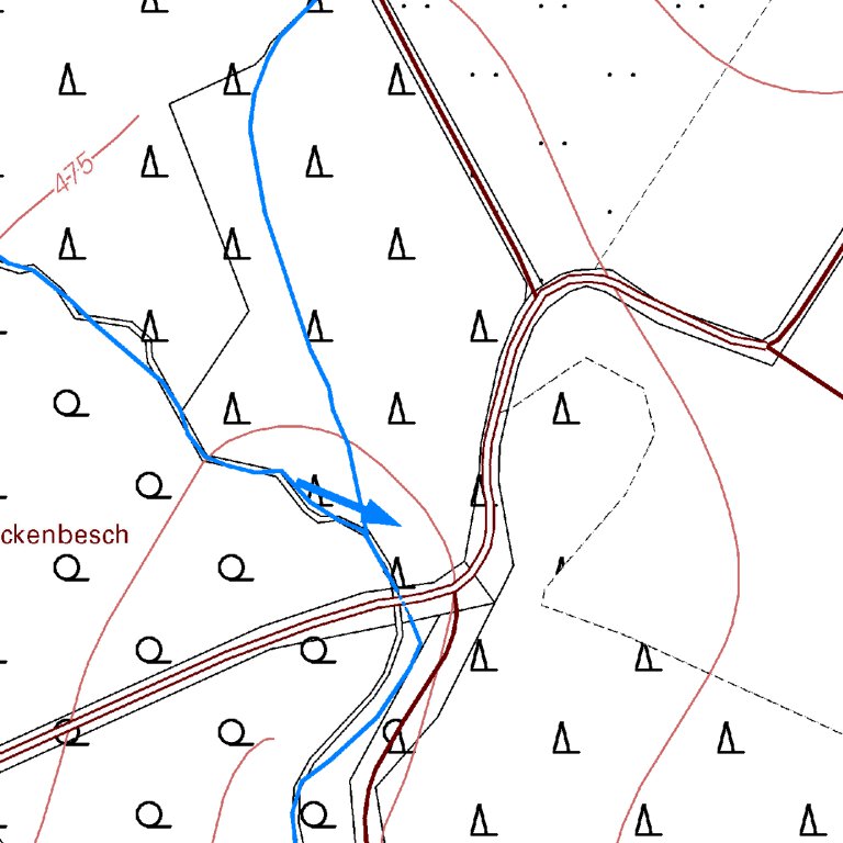 Morbach 11 (1:5,000) Map by Landesamt fur Vermessung und ...