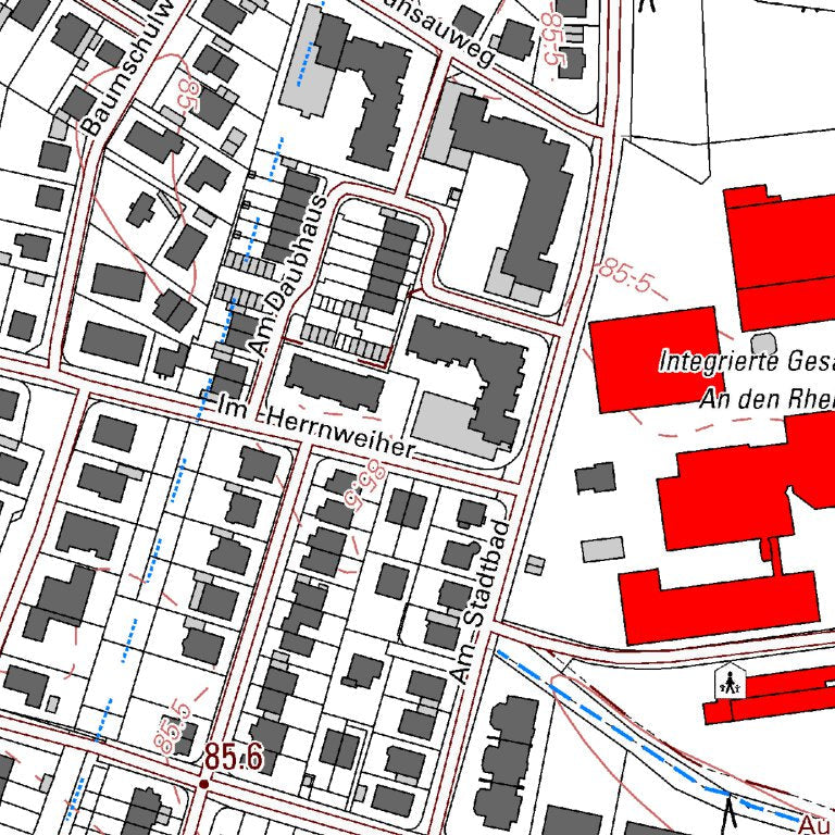 Oppenheim 1 (1:5,000) Map by Landesamt fur Vermessung und ...