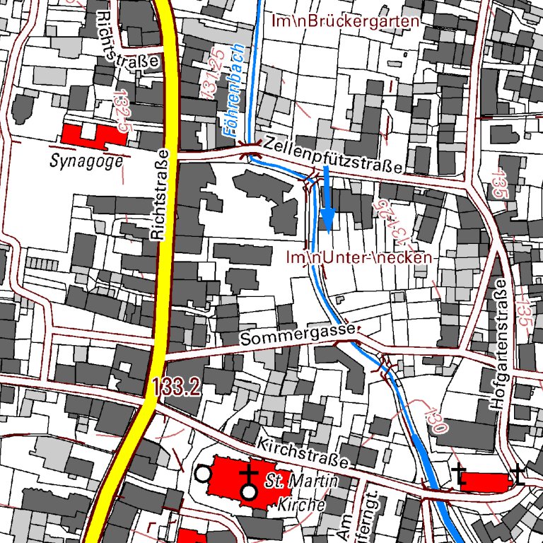 Schweich 6 (1:5,000) Map by Landesamt fur Vermessung und ...