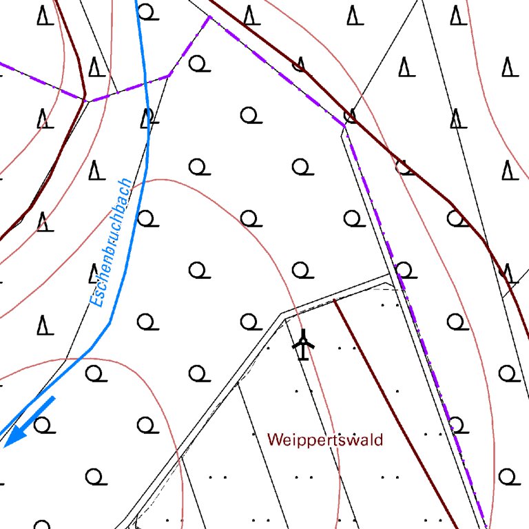 Morbach 33 (1:5,000) Map by Landesamt fur Vermessung und ...