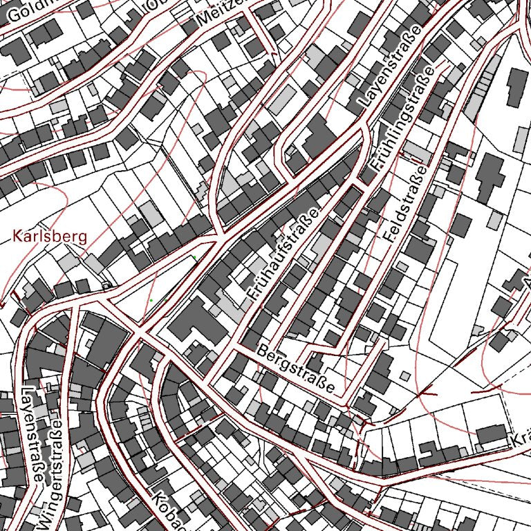 Idar-Oberstein 22 (1:5,000) Map by Landesamt fur Vermessung und ...