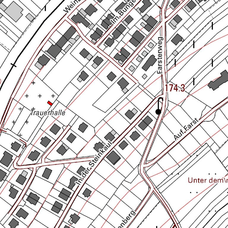 Wellen 1 (1:5,000) Map by Landesamt fur Vermessung und ...
