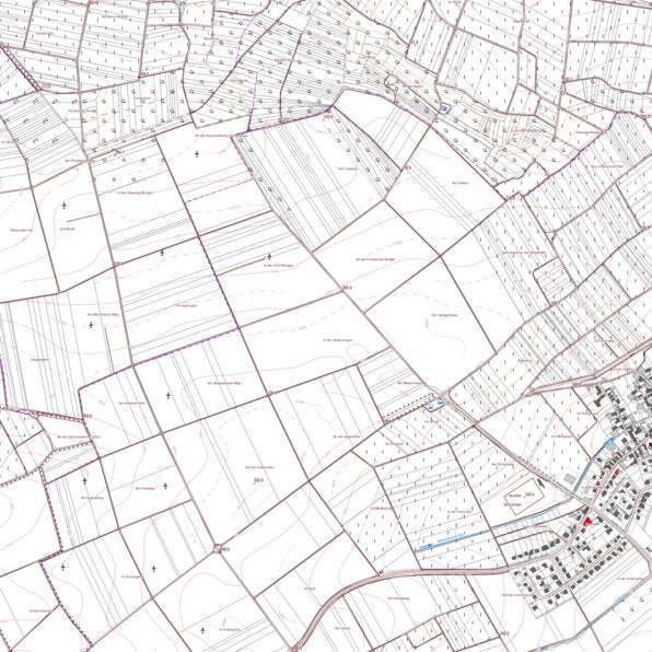 Alzey 2 (1:5,000) Map by Landesamt fur Vermessung und ...