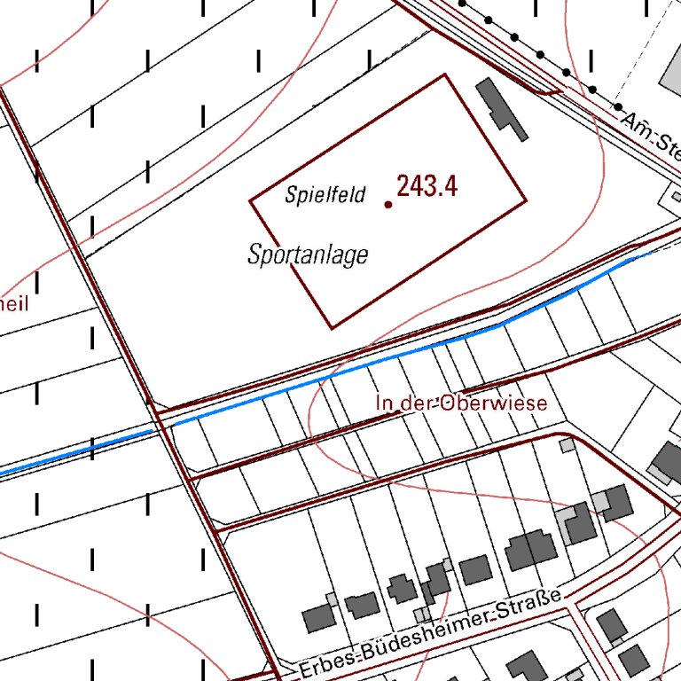 Alzey 2 (1:5,000) Map by Landesamt fur Vermessung und ...