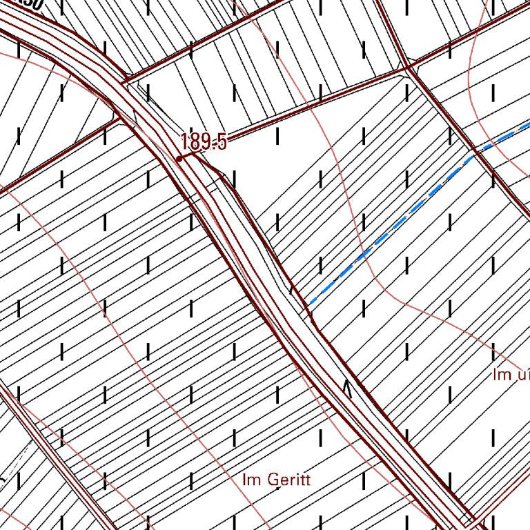Gau-Odernheim (1:5,000) Map by Landesamt fur Vermessung und ...