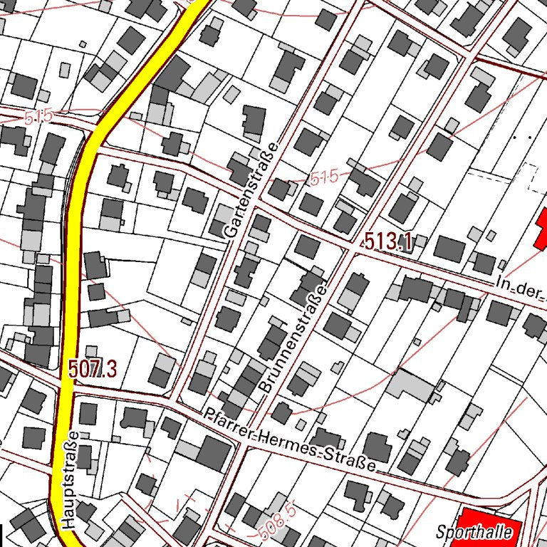 Gusenburg 1 (1:5,000) Map by Landesamt fur Vermessung und ...