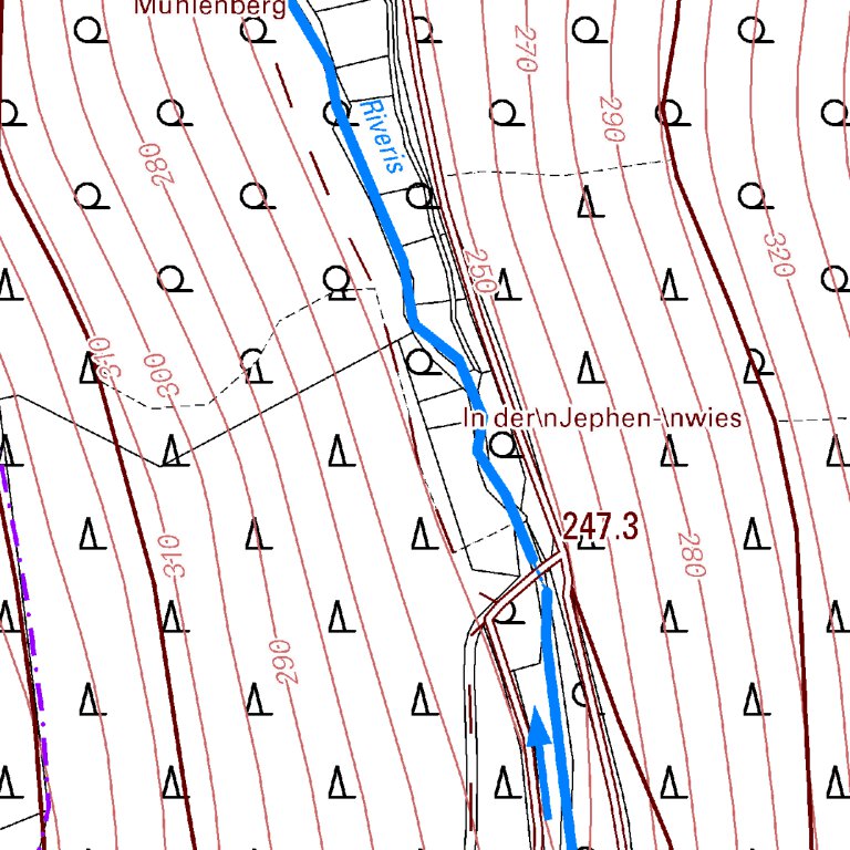 Osburg 5 (1:5,000) Map by Landesamt fur Vermessung und ...
