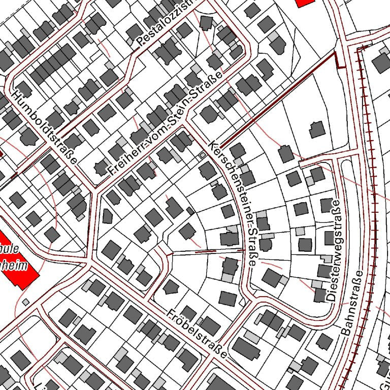 Gau-Odernheim 1 (1:5,000) Map by Landesamt fur Vermessung und ...