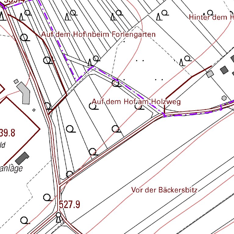 Leisel 1 (1:5,000) Map by Landesamt fur Vermessung und ...