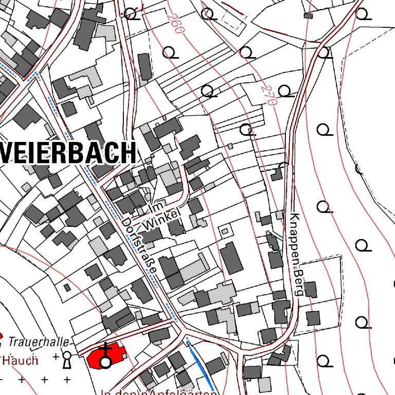 Idar-Oberstein 7 (1:5,000) Map by Landesamt fur Vermessung und ...