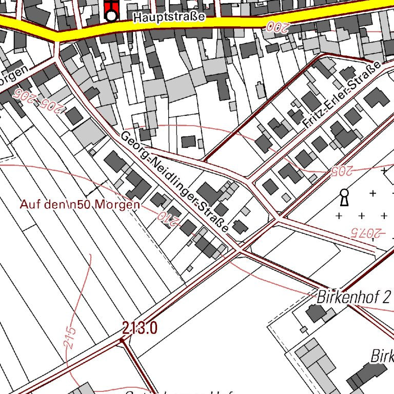 Alzey 6 (1:5,000) Map by Landesamt fur Vermessung und ...