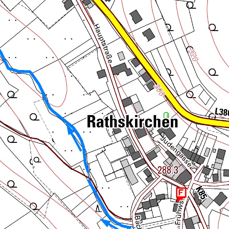 Rathskirchen 1 (1:5,000) Map by Landesamt fur Vermessung und ...