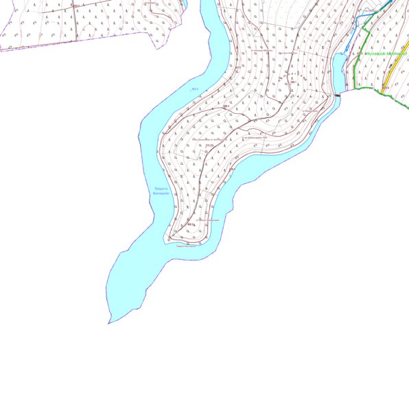 Züsch 2 (1:5,000) Map by Landesamt fur Vermessung und ...