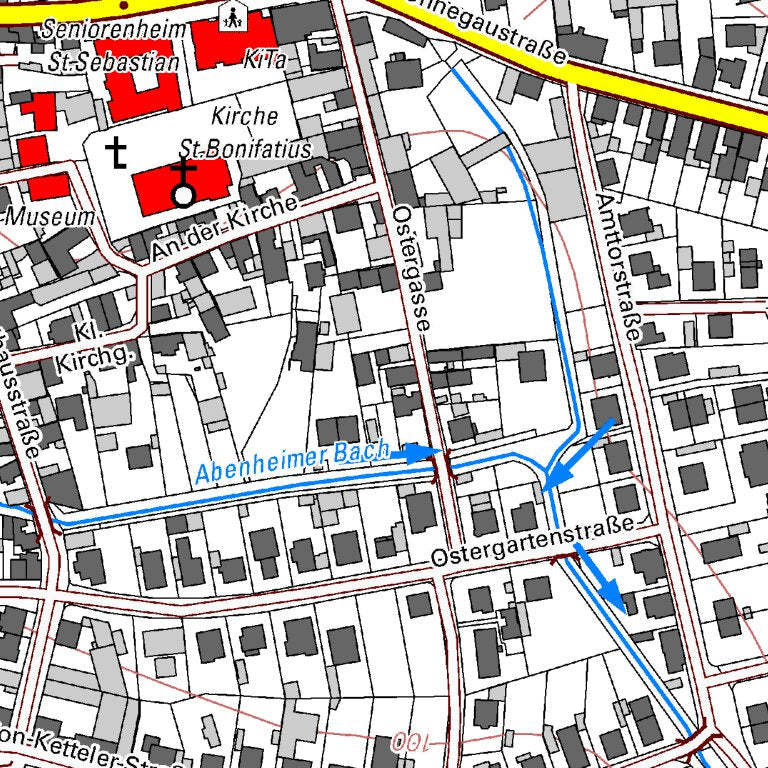 Worms 1 (1:5,000) Map by Landesamt fur Vermessung und ...