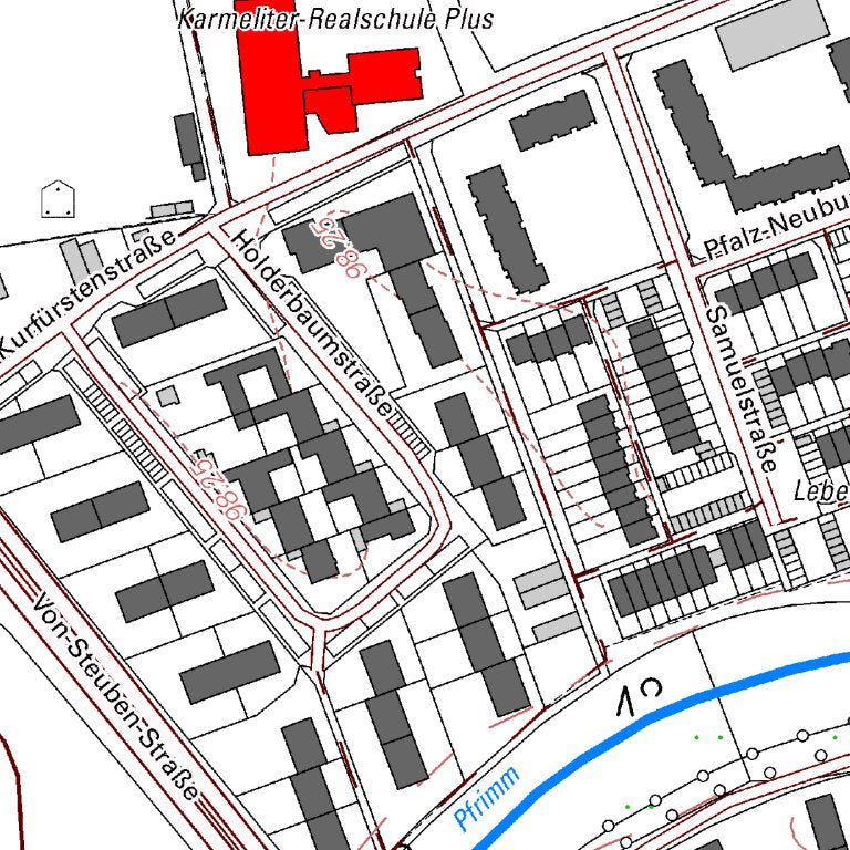 Worms 12 (1:5,000) Map by Landesamt fur Vermessung und ...