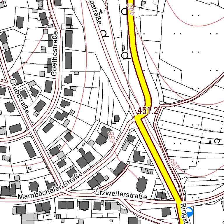 Baumholder 11 (1:5,000) Map by Landesamt fur Vermessung und ...