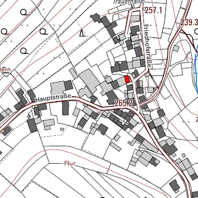 Cronenberg (1:5,000) Map by Landesamt fur Vermessung und ...