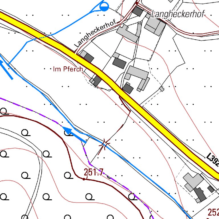 Winnweiler 5 (1:5,000) Map by Landesamt fur Vermessung und ...