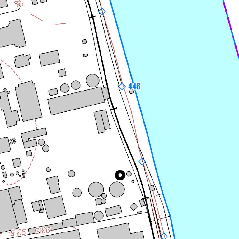 Worms 14 (1:5,000) Map by Landesamt fur Vermessung und ...