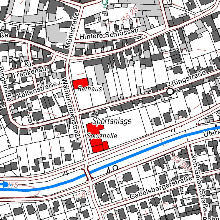 Worms 3 (1:5,000) Map by Landesamt fur Vermessung und ...