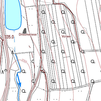 Konken 2 (1:5,000) Map by Landesamt fur Vermessung und ...