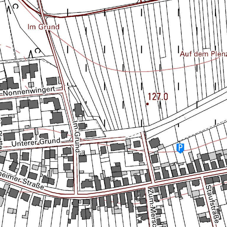 Worms 28 (1:5,000) Map by Landesamt fur Vermessung und ...