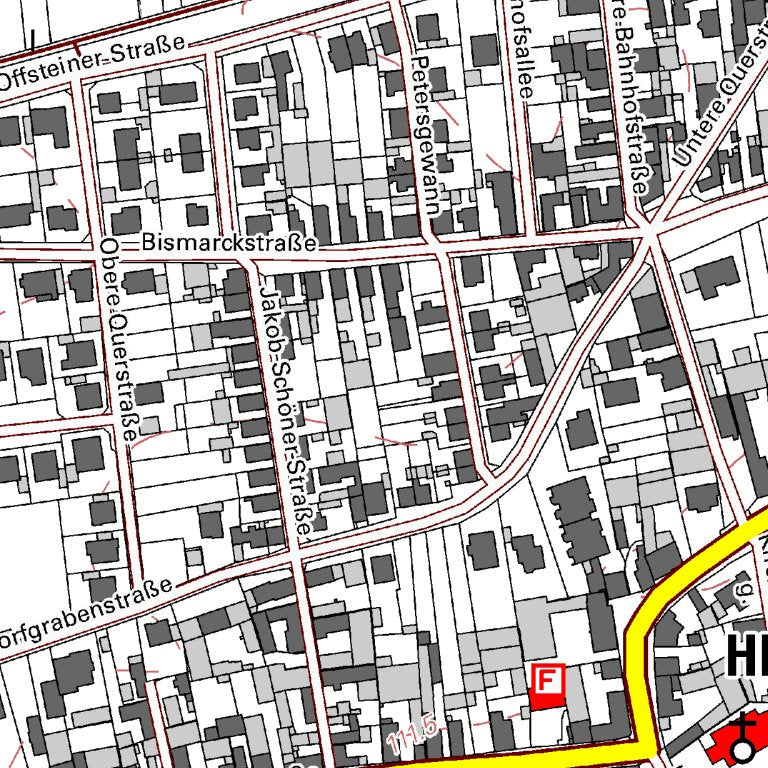 Worms 16 (1:5,000) Map by Landesamt fur Vermessung und ...