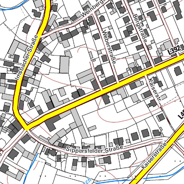 Winnweiler 1 (1:5,000) Map by Landesamt fur Vermessung und ...