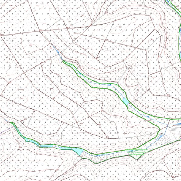 Bann 3 (1:5,000) Map by Landesamt fur Vermessung und ...