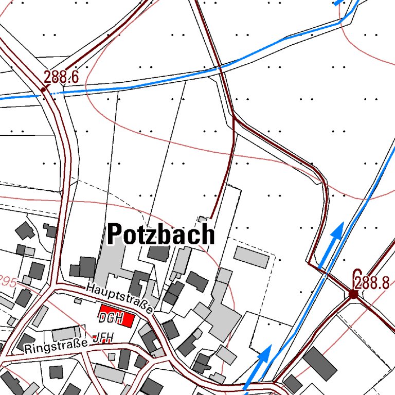 Winnweiler 3 (1:5,000) Map by Landesamt fur Vermessung und ...