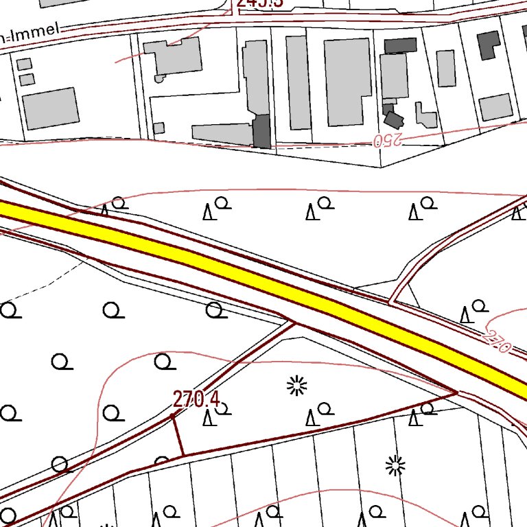 Weilerbach 3 (1:5,000) Map by Landesamt fur Vermessung und ...