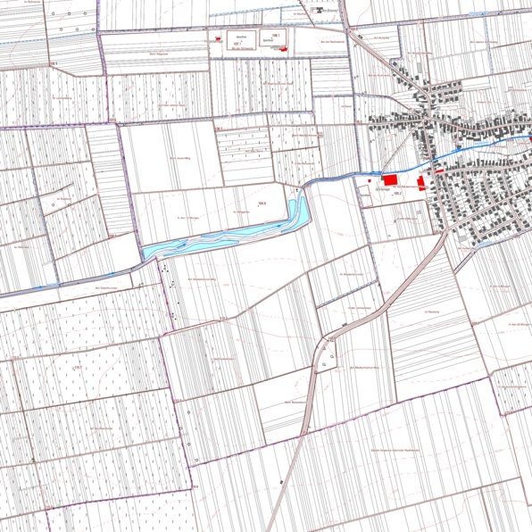Rödersheim-Gronau 3 (1:5,000) Map by Landesamt fur Vermessung und ...