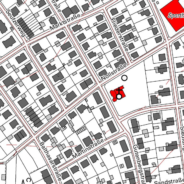 Ramstein-Miesenbach 1 (1:5,000) Map by Landesamt fur Vermessung und ...