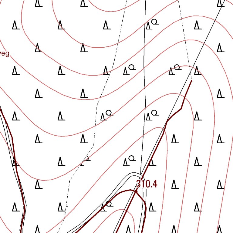 Lindenberg (1:5,000) Map by Landesamt fur Vermessung und ...