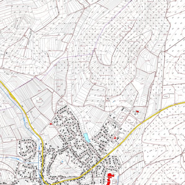 Queidersbach 1 (1:5,000) Map by Landesamt fur Vermessung und ...