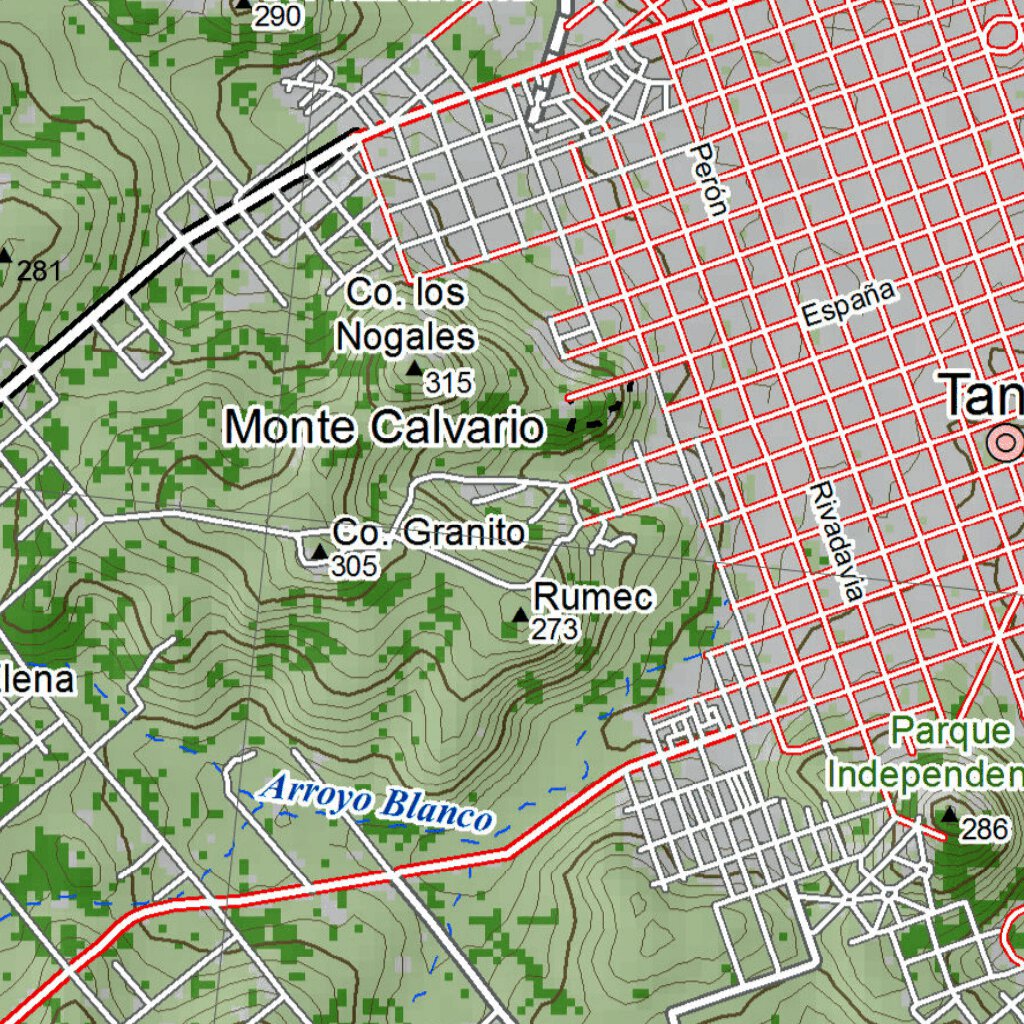 Sierras de Tandil 1/50.000 Map by Pixmap Cartografia Digital | Avenza Maps