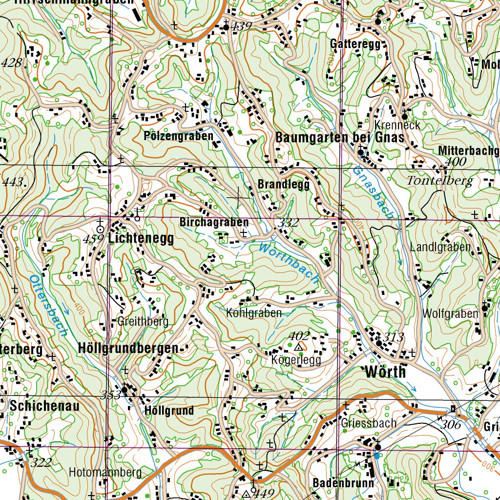 Feldbach (T500101B) Map by Surveying and Mapping Authority of the ...