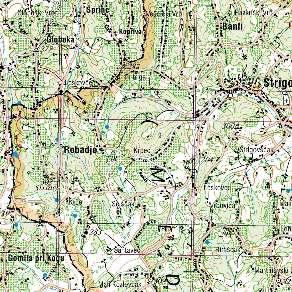 Ljutomer (T501801B) Map by Surveying and Mapping Authority of the ...