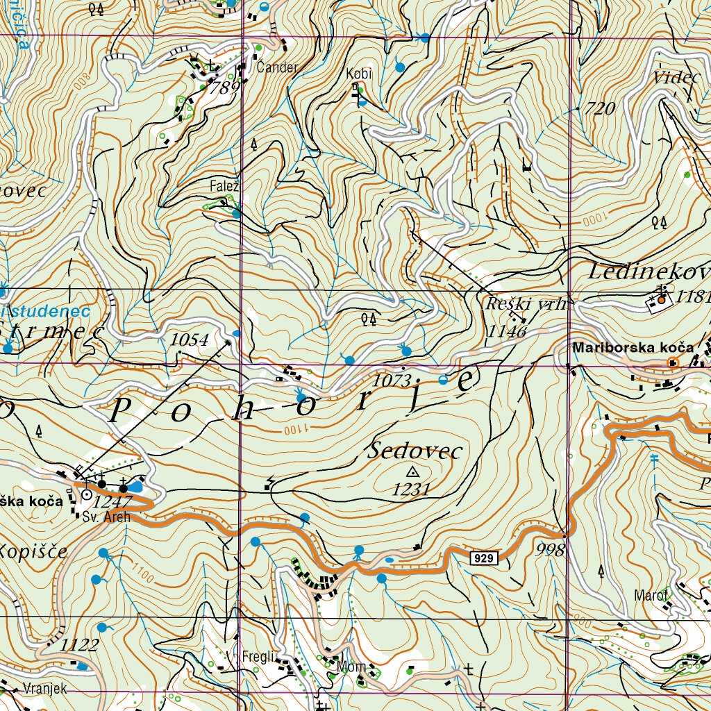 Maribor (T501601B) Map by Surveying and Mapping Authority of the ...