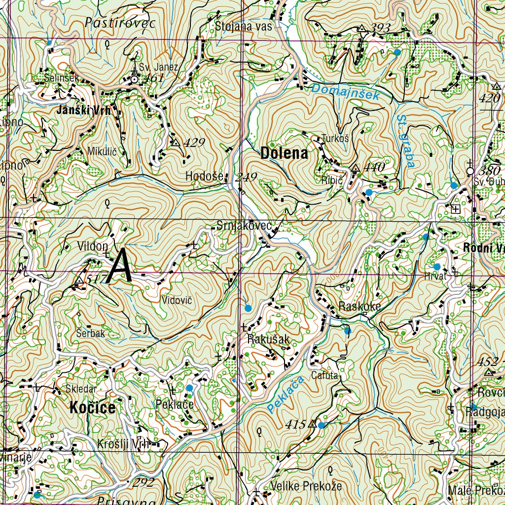 Rogatec (T502701AH) Map by Surveying and Mapping Authority of the ...